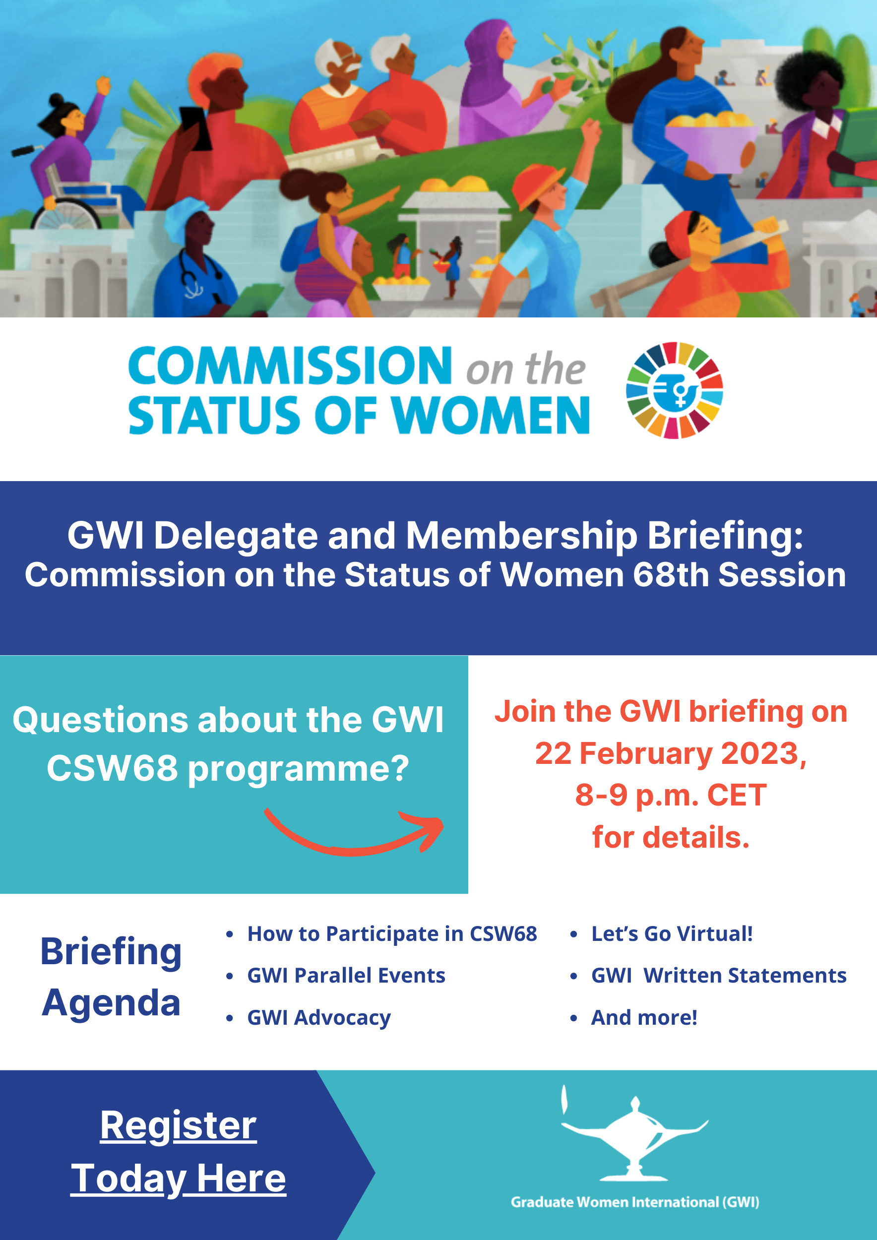 CSW68 General Information and Registration - Graduate Women ...